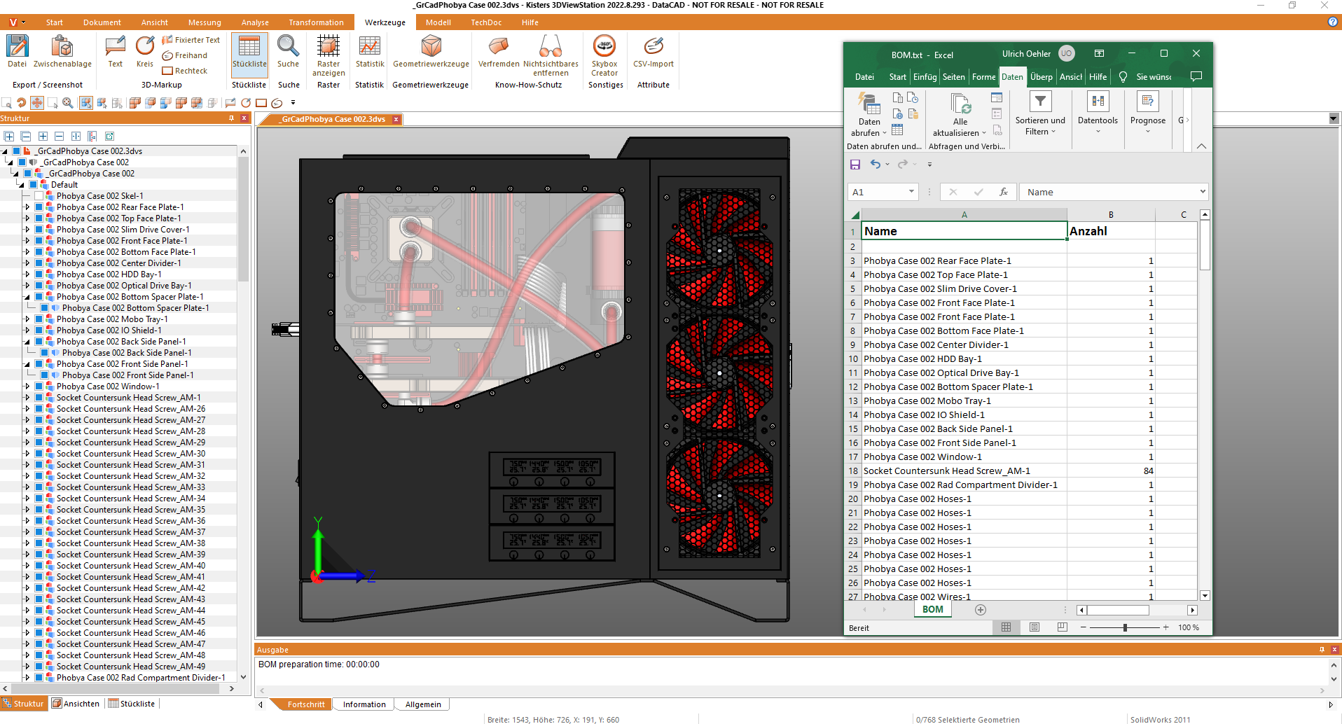 3D Daten - unternehmensweit verwenden und Nutzwert steigern., DataCAD ...